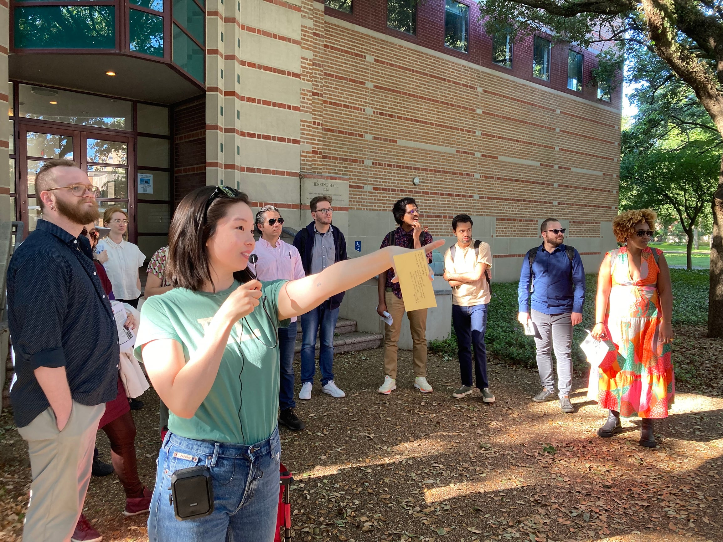 HART grad students lead Racial Geography Project Tour | Art History ...